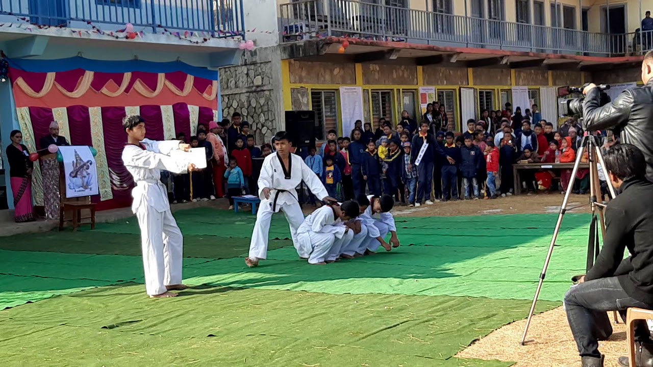 WTF world takendo fedreation held in lamjung duipiple - YouTube