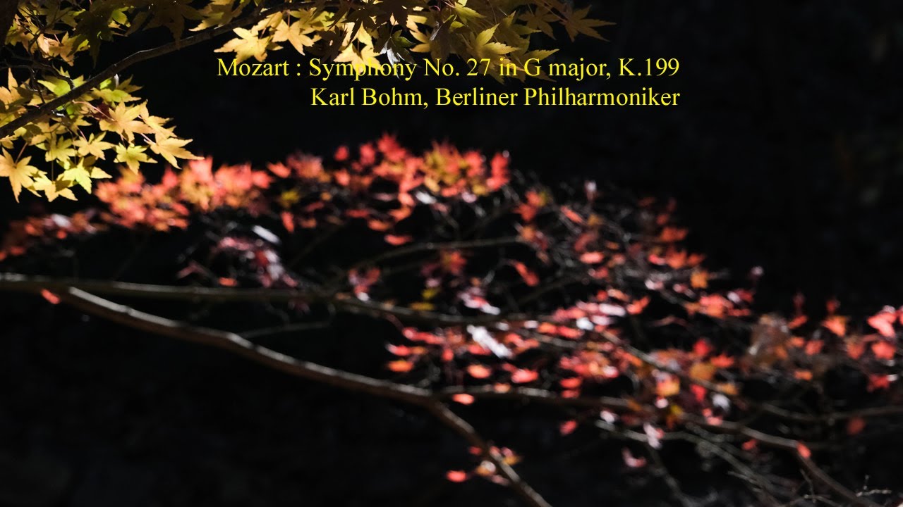 Mozart : Symphony No. 27 in G major, K.199 - YouTube