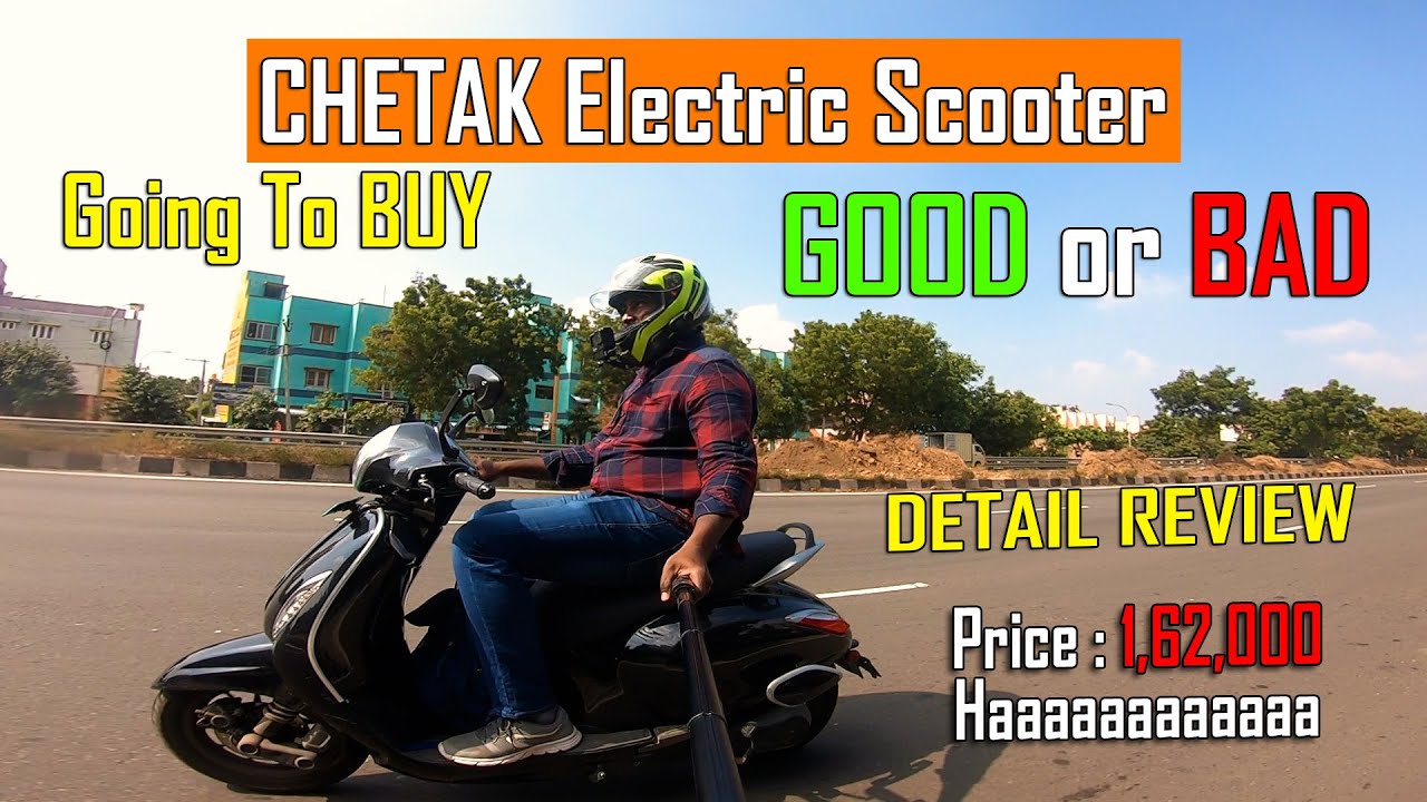 PRICE 1 62 000 Rupees OMG CHETAK ELECTRIC SCOOTER GOOD Or price-1-62-000-rupees-omg-chetak-electric-scooter-good-or