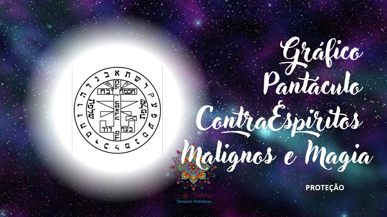 GRAFICO RADIESTÉSICO PANTÁCULO CONTRA ESPIRITOS MALIGNOS E MAGIA ...