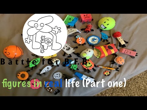 BFB figures in real life (Part one) - YouTube