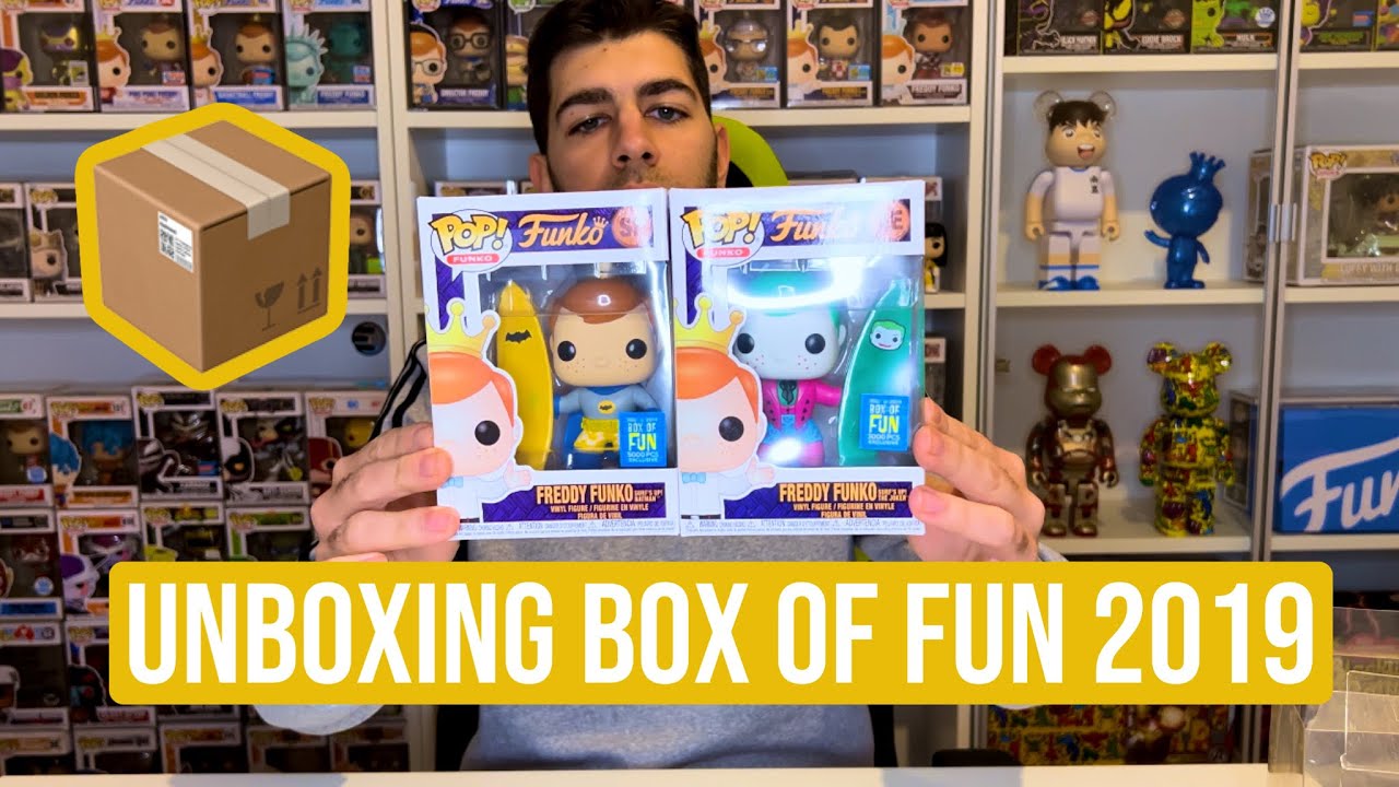 UNBOXING FREDDY FUNKO BOX OF FUN 2019! 🤩 - YouTube
