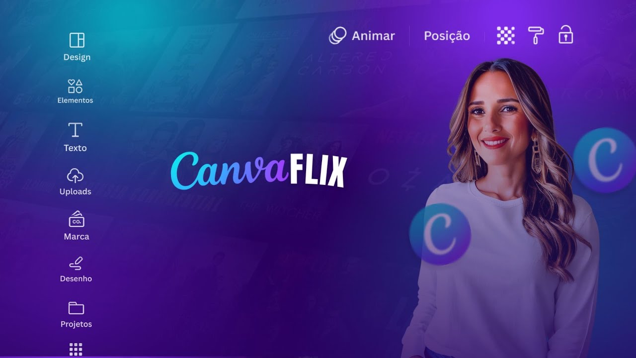 AREA DE MEMBROS POR DENTRO CANVA FLIX 2023 - YouTube