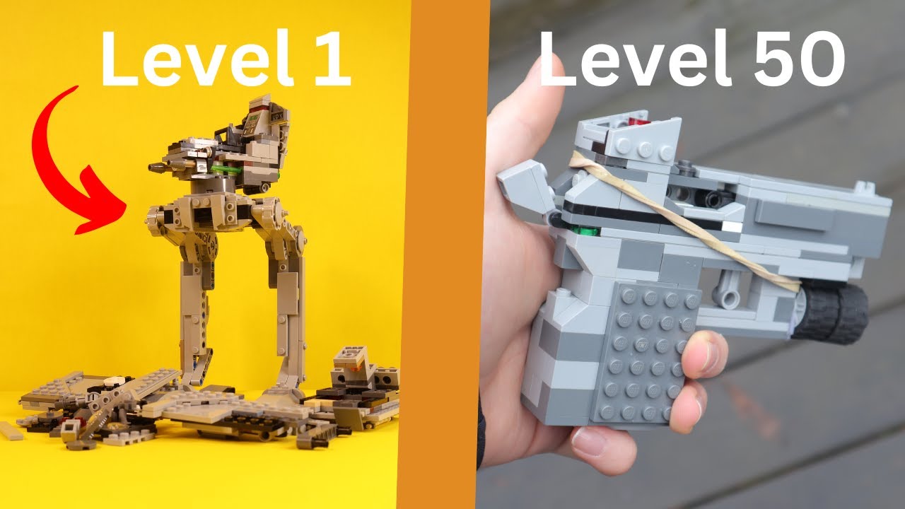 RANDOM things to do with LEGO... - YouTube