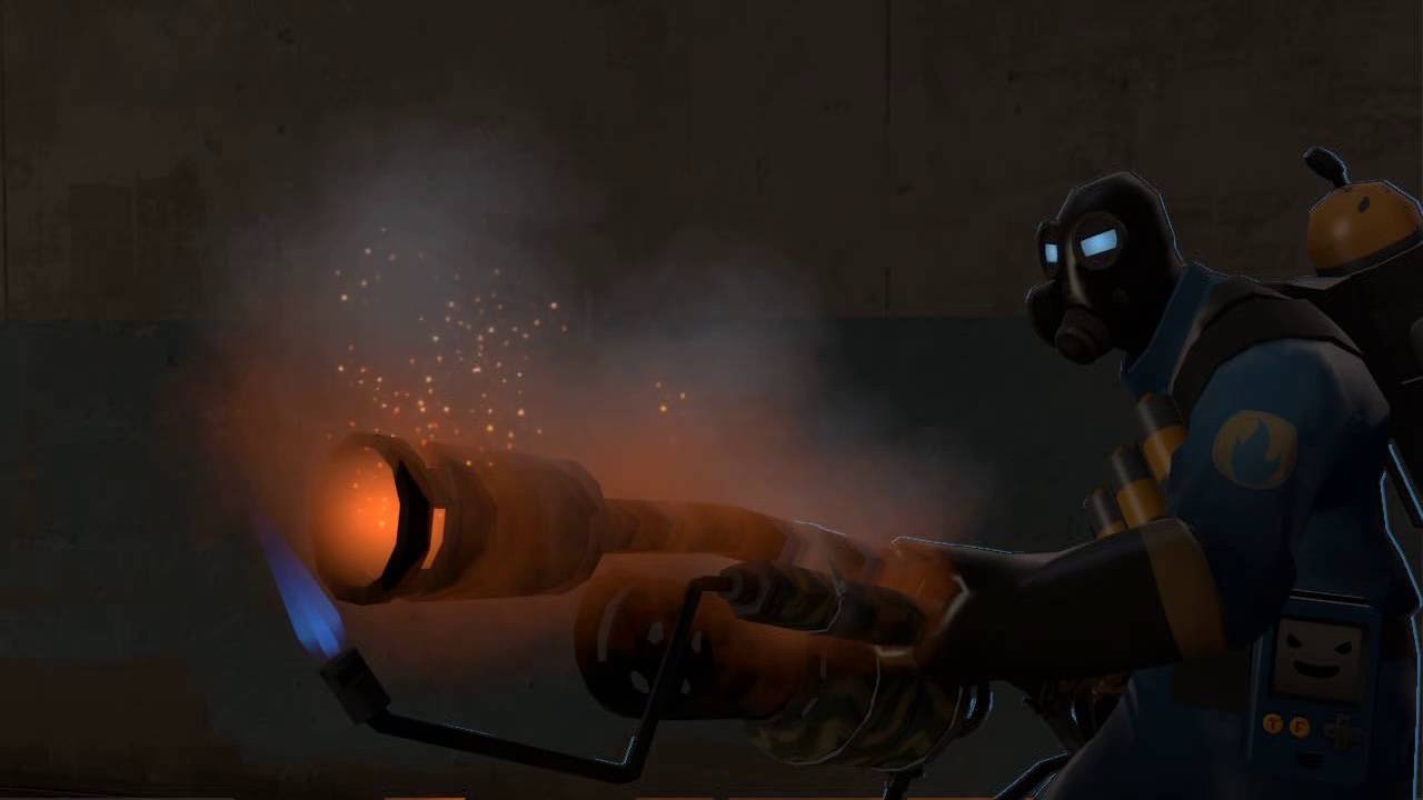 TF2 Unusual - Hot Forest Fire Flamethrower ( Field Tested ) - YouTube