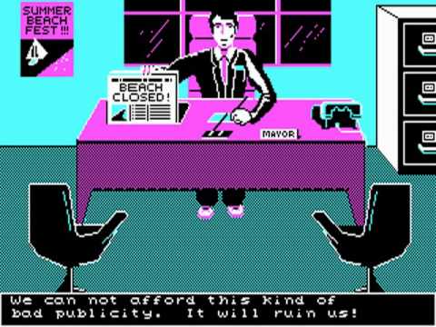 Jaws - PC Game 1989 - YouTube