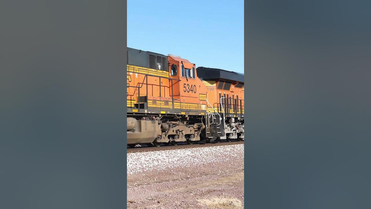 RAILFANNING SHORTS BNSF 7199 EB MP 740 NEEDLES SUB 11-17-2023 #railfaning #railway #railroad ...