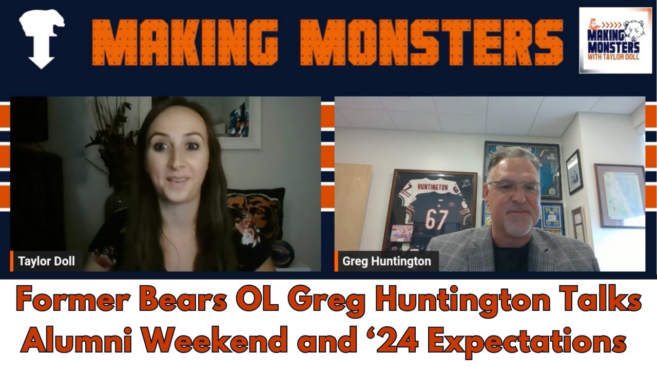 Former Bears OL Greg Huntington on Alumni Weekend - YouTube