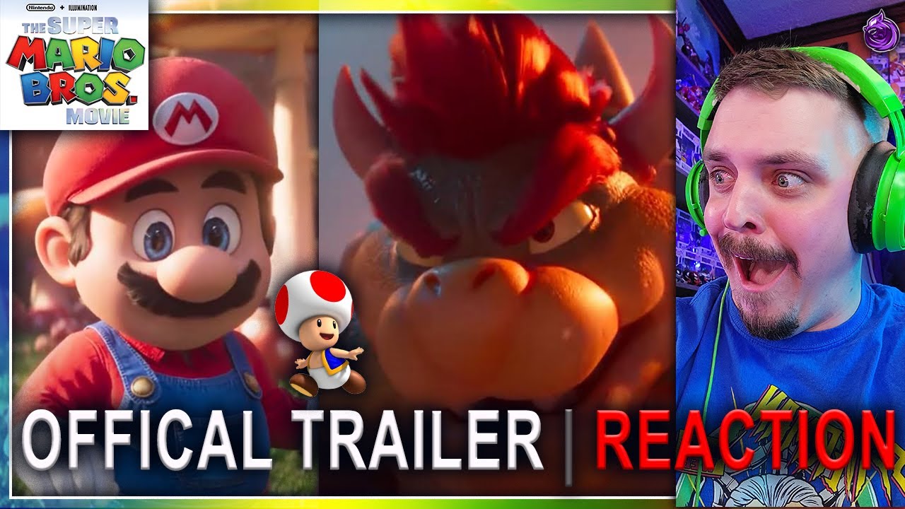 The Super Mario Bros. Movie - Official Teaser Trailer | REACTION - YouTube