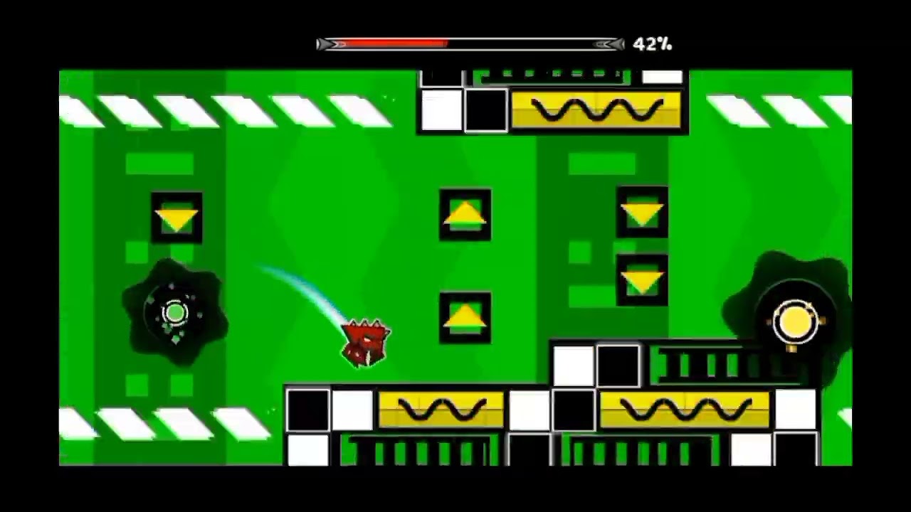 (SHAKARON) BY KRAVLI /HARD LEVEL/GEOMETRY DASH - YouTube