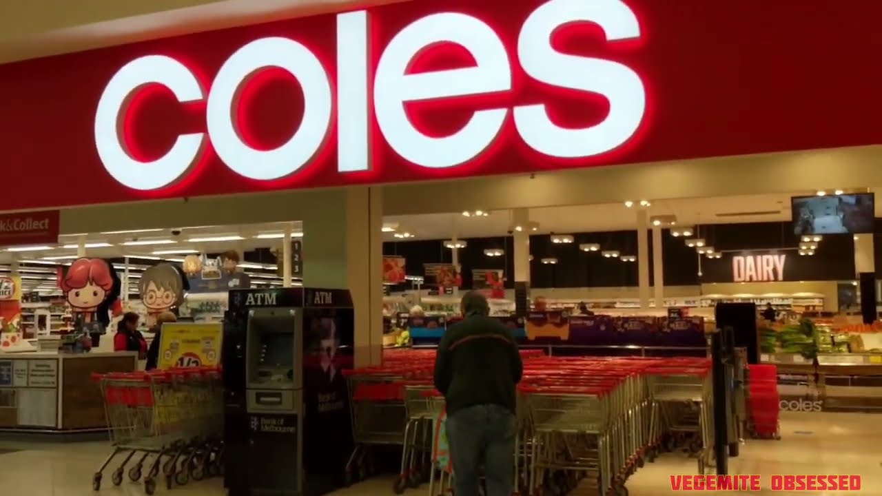 Coles Supermarket / Produce Vegetables and Fruit Section & Chocolate ...