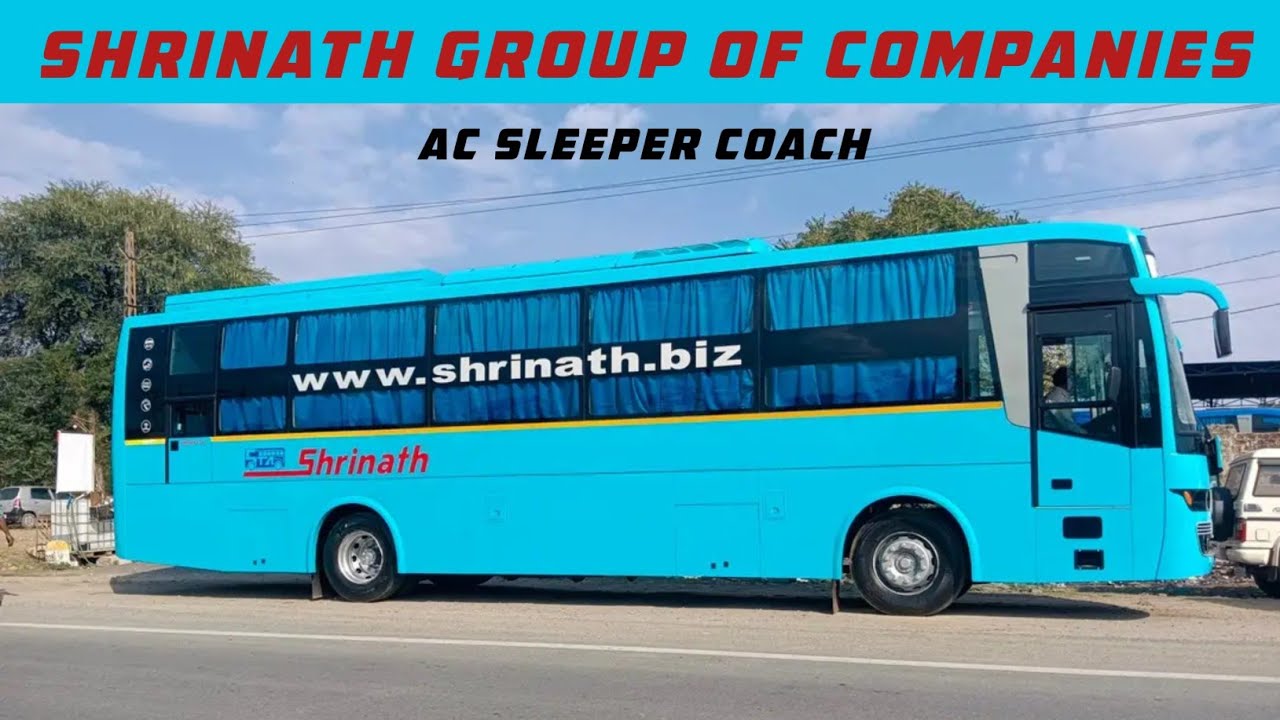 Shrinath Travels New Bharatbenz Bus Delivered || Built By ...