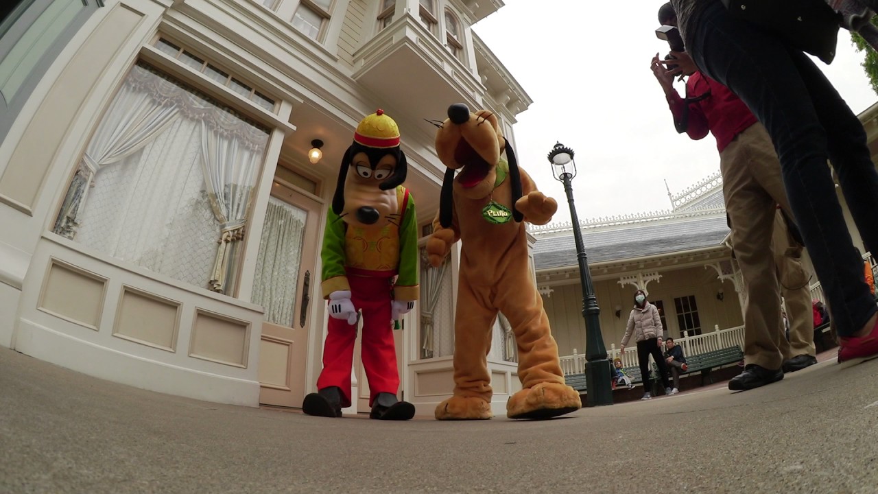 Hkdl cny pluto and goofy day 2 - YouTube