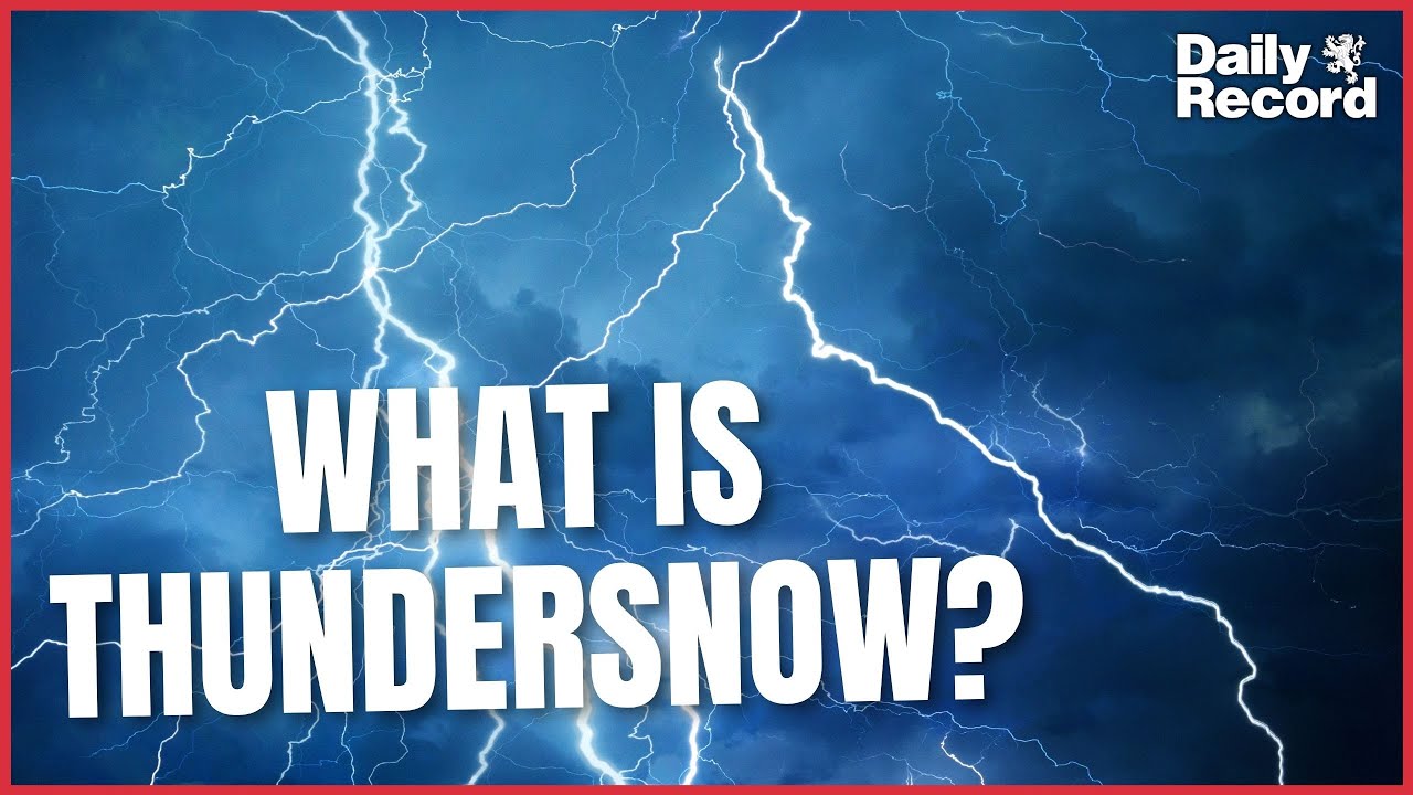 What Is Thundersnow? - YouTube