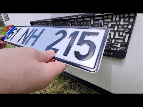 Araç plakası nasıl takılır? Plaka plakalığa nasıl takılır montaj