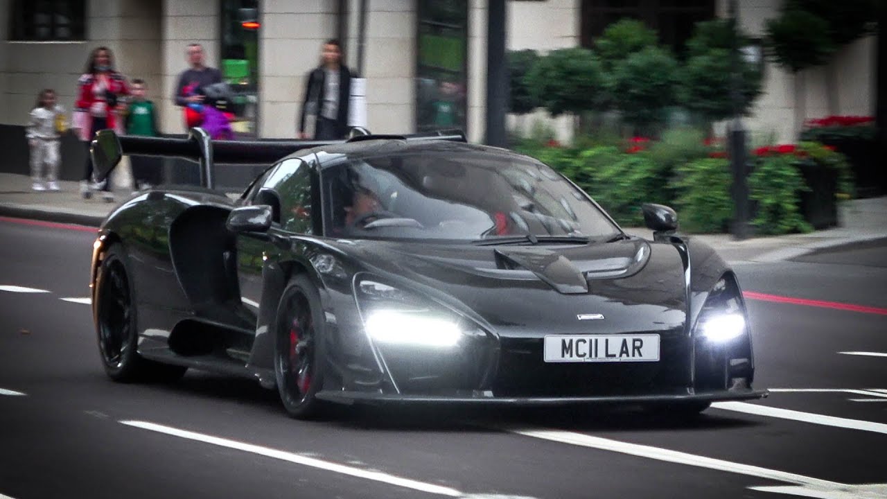 Supercars in London - #CSATW372 [F40, Senna, LaFerrari, Hamann SLS, GT3 ...