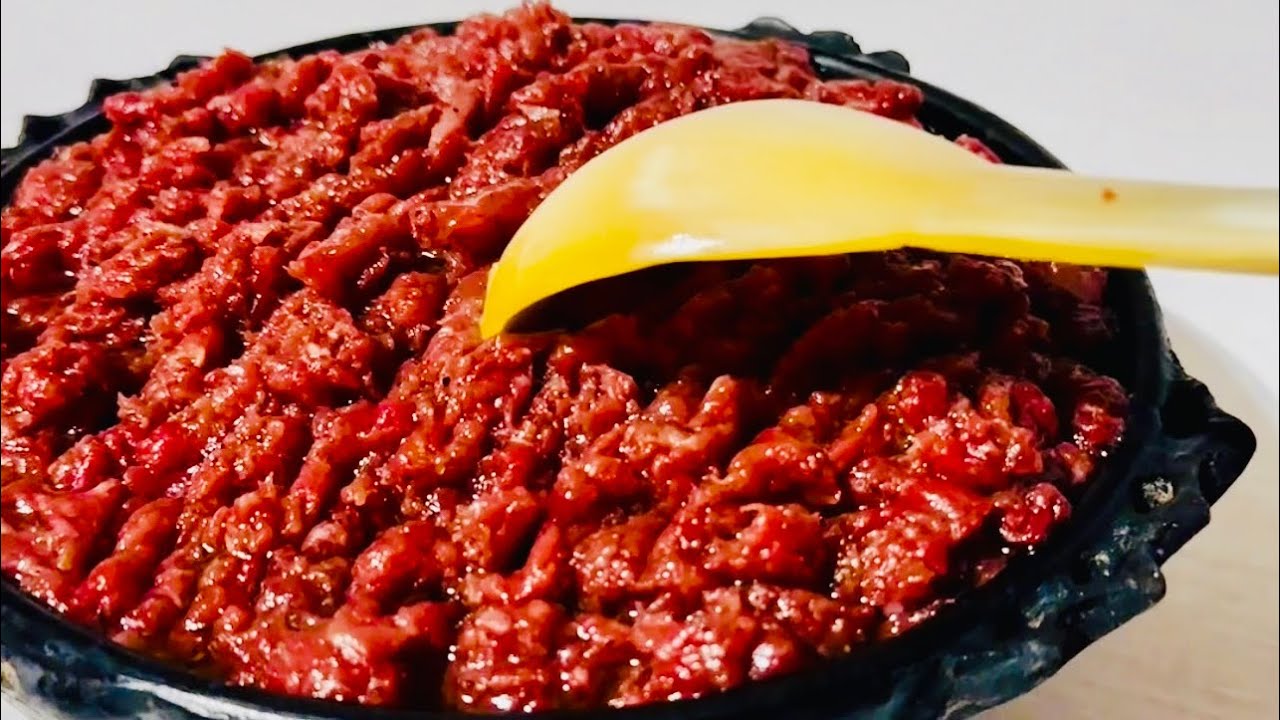 Ethiopian Food - Kitfo English - YouTube