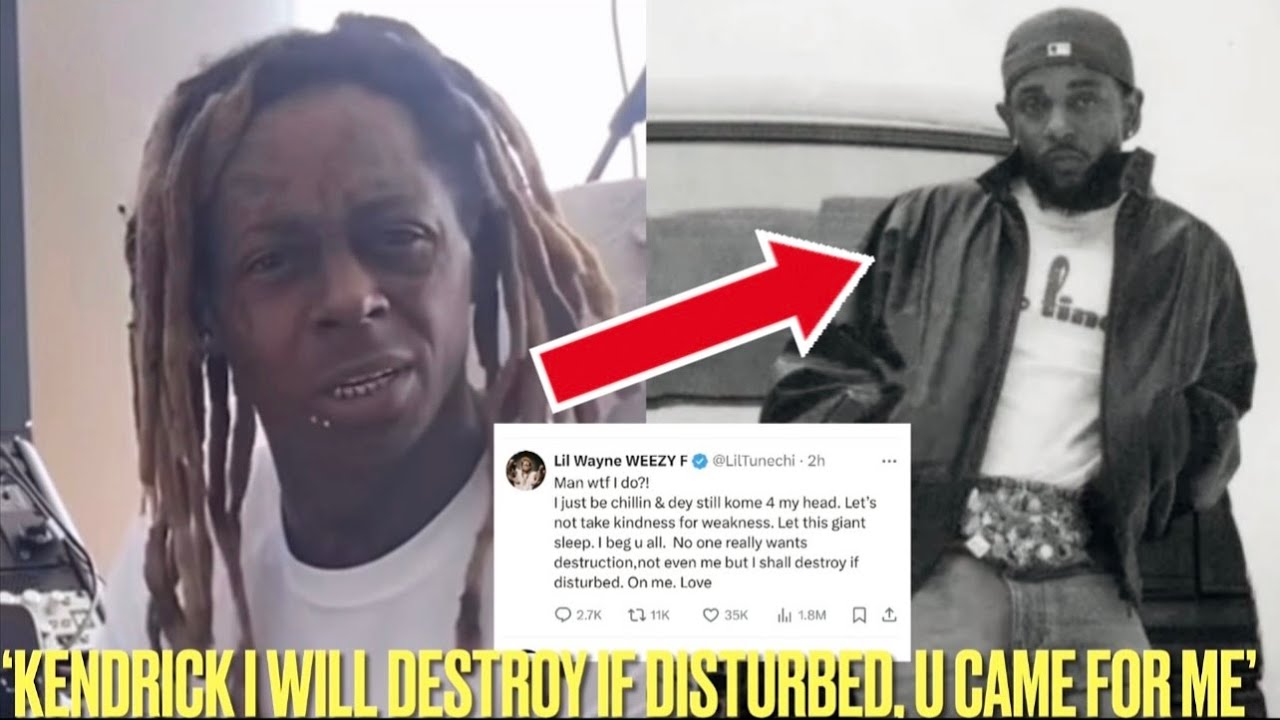 Lil Wayne GOES OFF On KENDRICK LAMAR & THREATENS Him For ‘Wacced Out ...