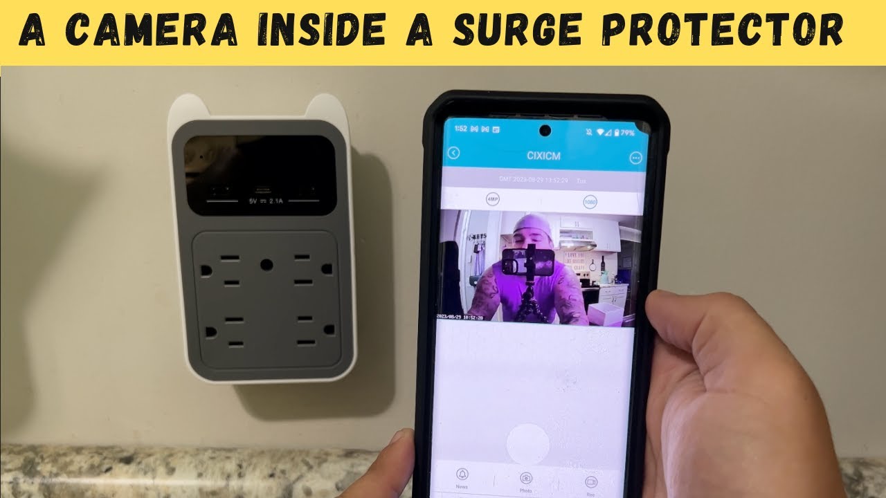 A Camera Inside A Surge Protector - YouTube