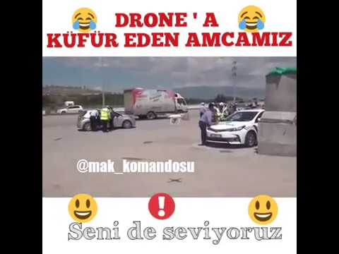 Drona küfür eden amca!