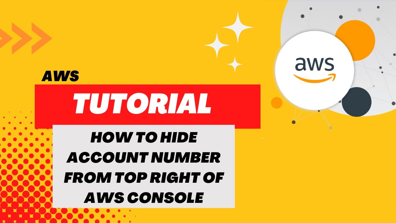 How to hide account number from top right of the screen - YouTube