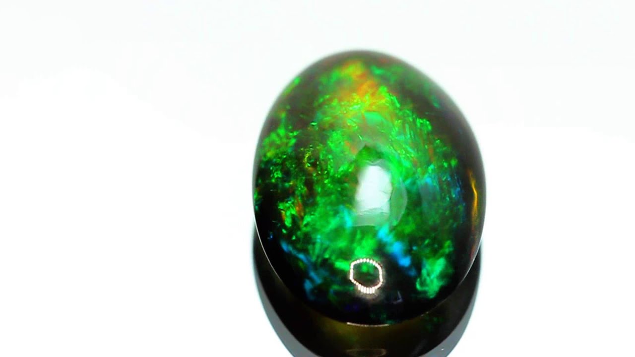 schwarzer Opal 2 85 Ct - YouTube