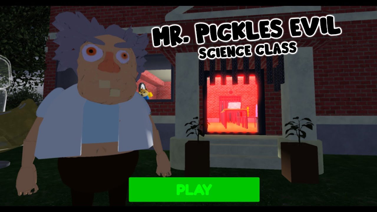 😡 MR. PICKLES EVIL SCIENCE CLASS OBBY ! Full Walkthrough - YouTube