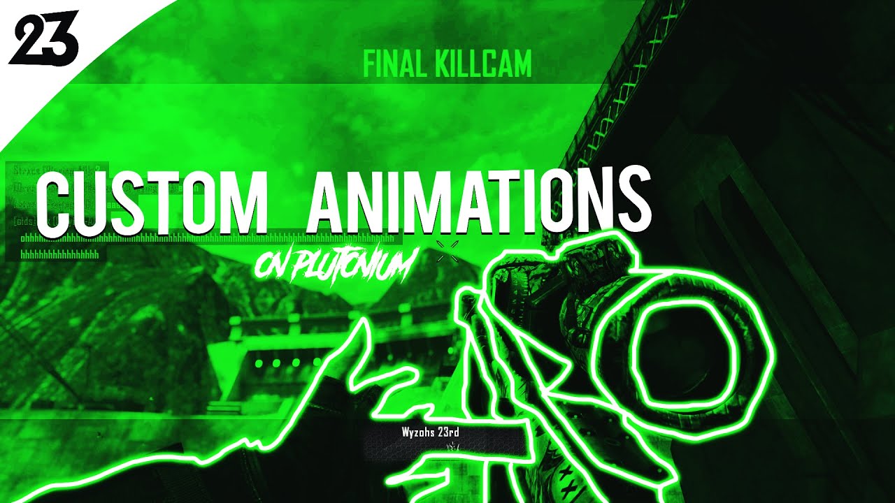 Plutonium Trickshotting With Custom Animations! (With 20 Shots) - YouTube