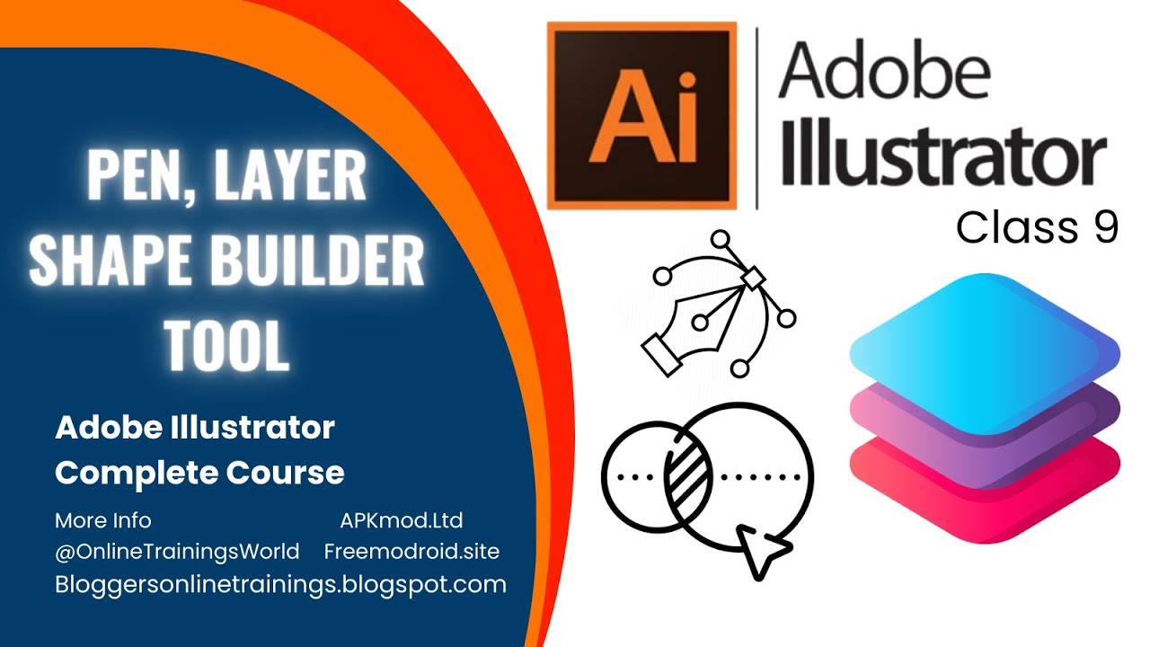 Learn Use PEN LAYER SHAPE BUILDER Like Pro | USE PEN LAYER SHAPE ...