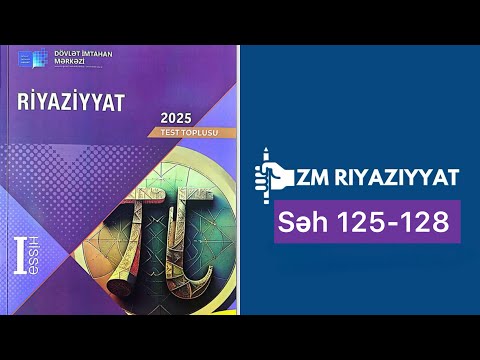 Ədədi və həndəsi silsilələrə aid məsələlər. Toplu izahı 4-cü bölmə ( səh 125-128)