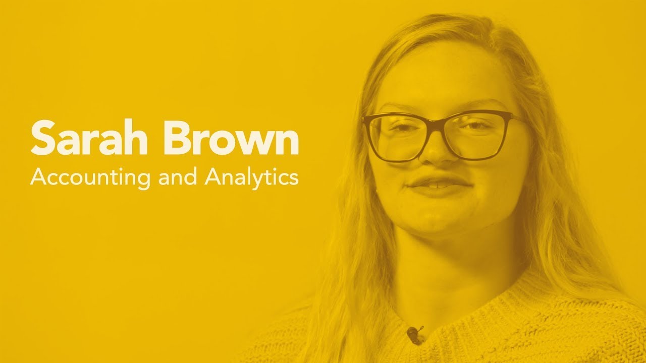 Sarah Brown | Accounting and Analytics - YouTube