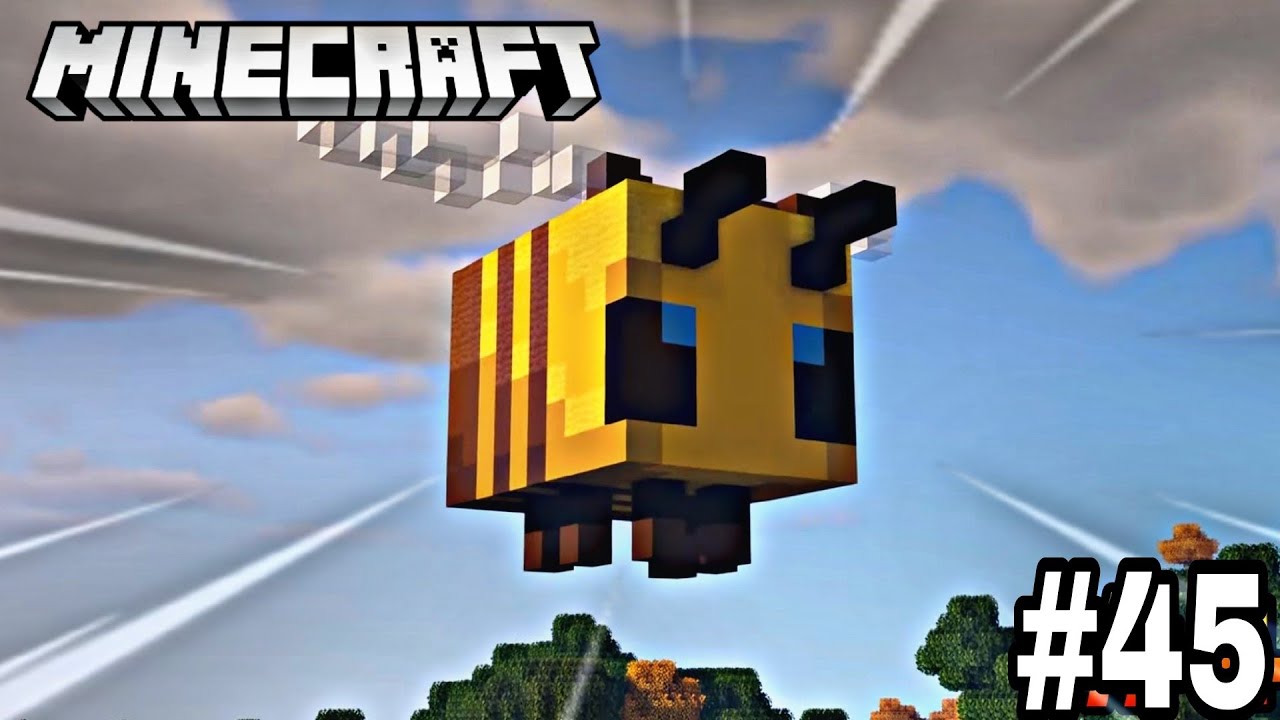 I MAKE BEE 🐝 STATUE IN MINECRAFT PE | Jangal gamerz #minecraft - YouTube