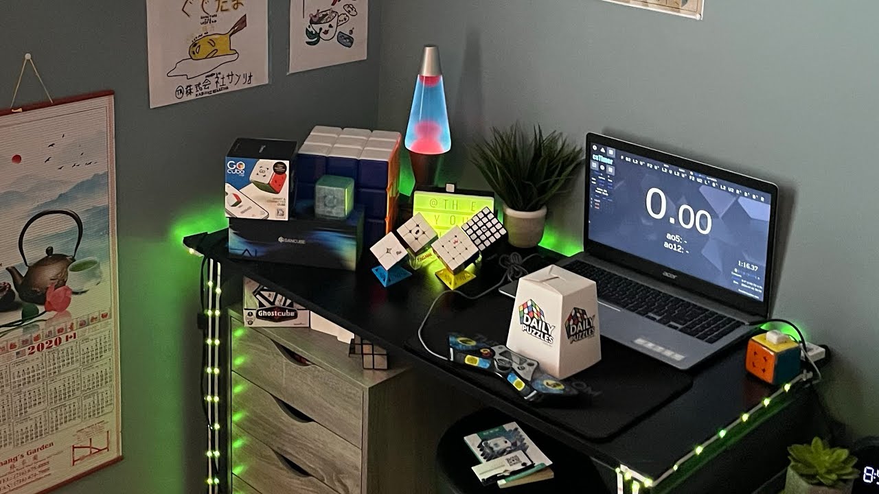 My 2024 Cubing Setup! - YouTube