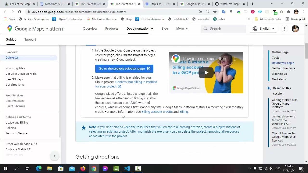 Get Google Maps API Key - YouTube