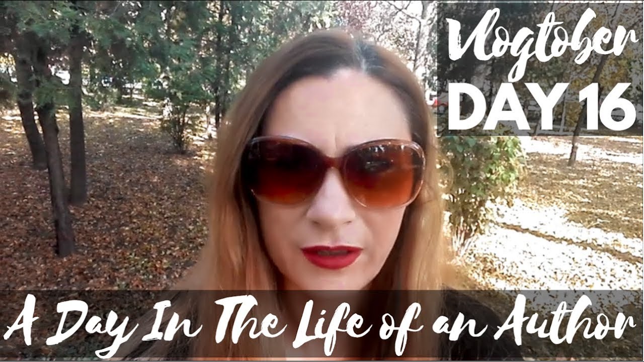 A Day in the Life of an Author - #Vlogtober Day 16 - YouTube