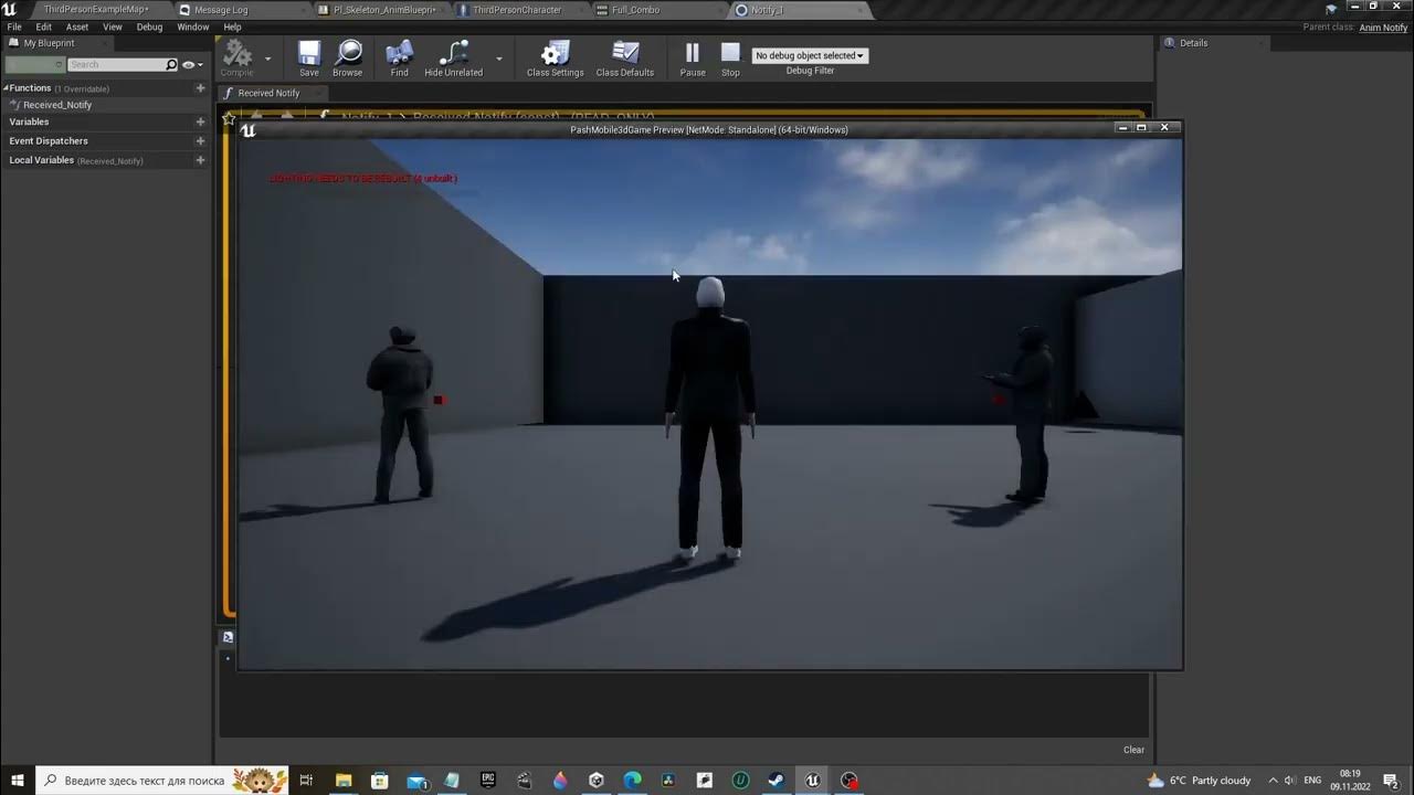 Unreal Engine Tutorial - How to call an Event in Animation - YouTube