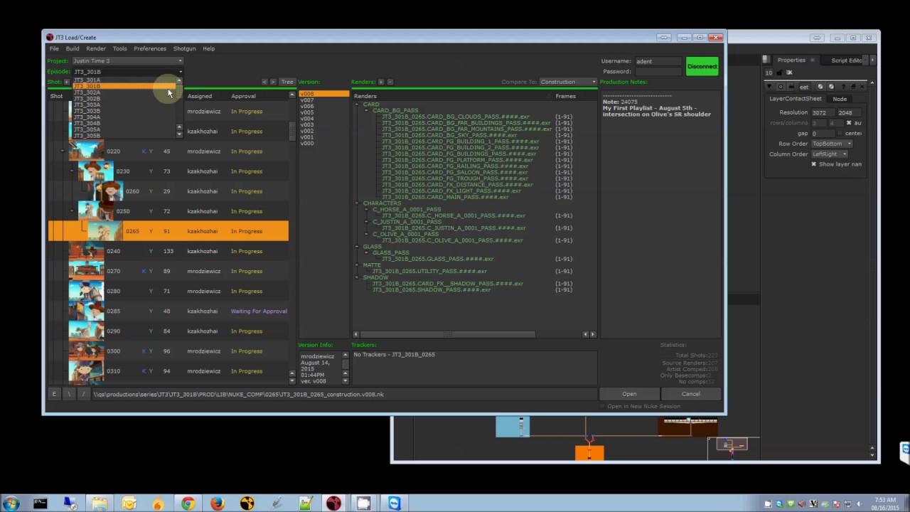 Adam Dent - Compositing Pipeline Tool (Nuke) - YouTube