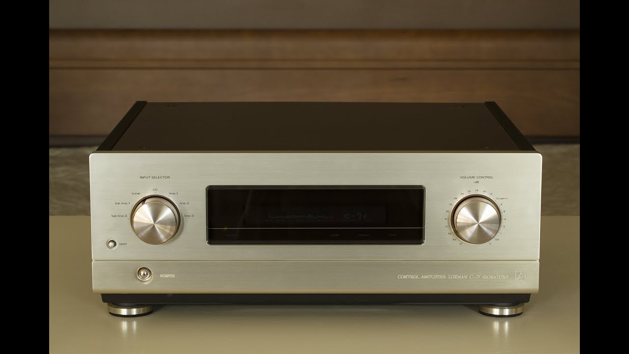 LUXMAN C-7f первое знакомство. Часть 1. - YouTube