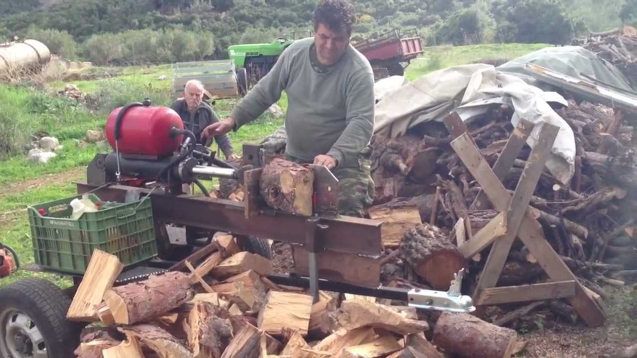 Υδραυλικό σχιστηρι ξύλων - YouTube