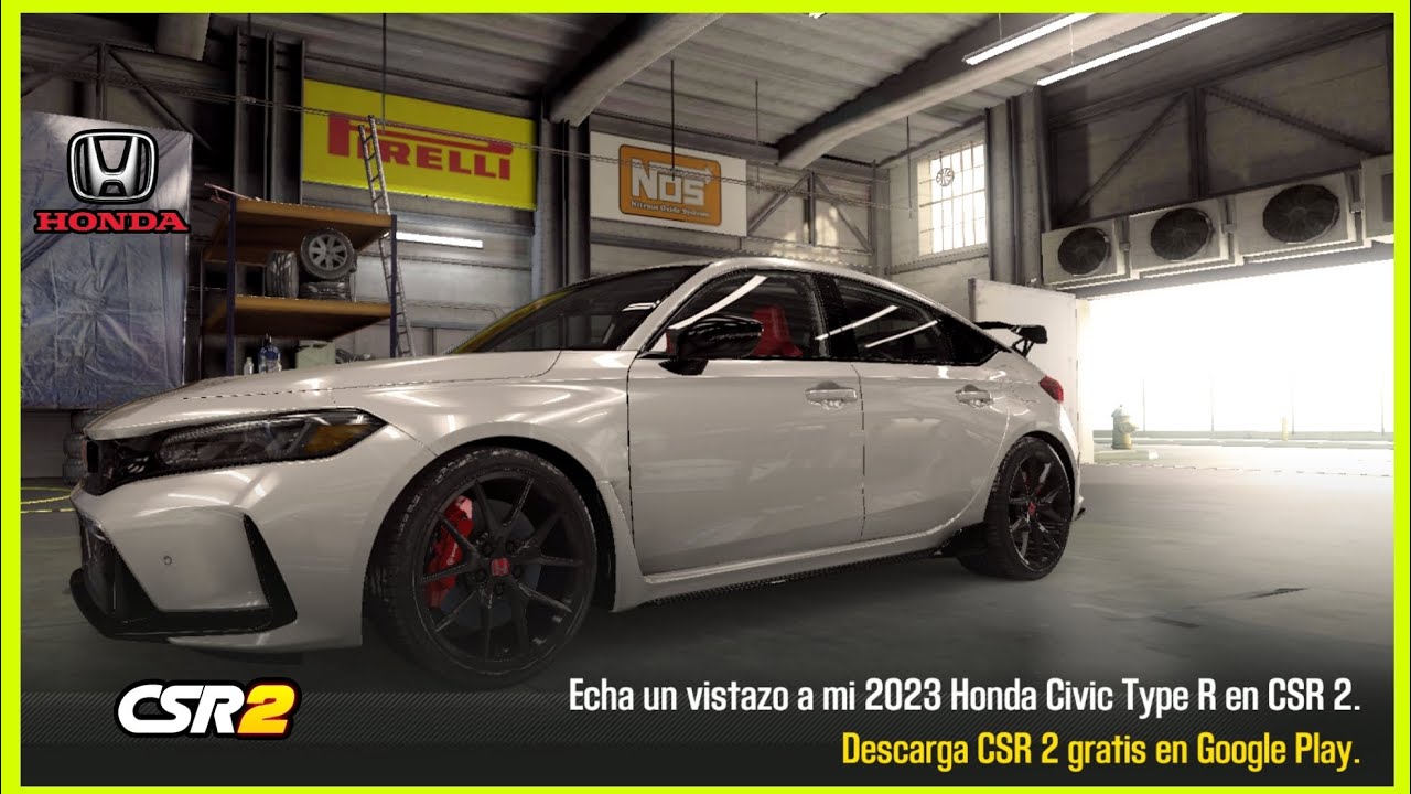 `CSR2' HONDA CIVIC TYPE R #2023/CIVIC TYPE R/TEST DRIVE - YouTube