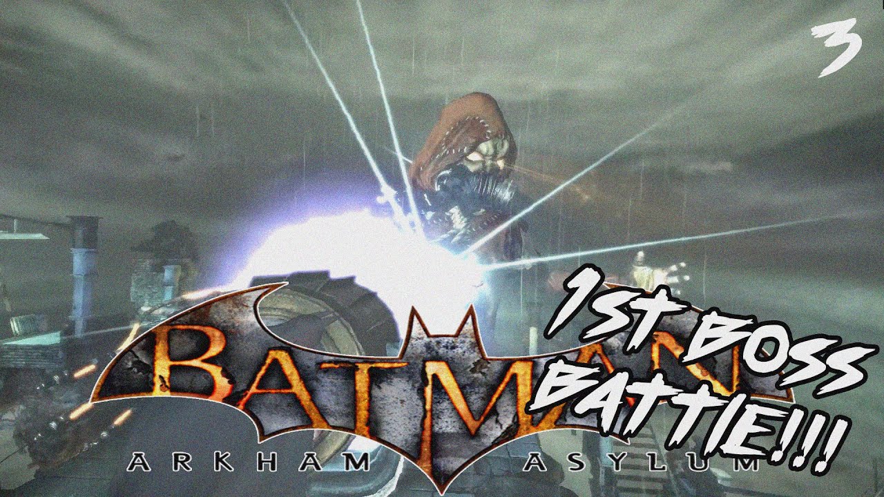BATMAN'S BEACON IS A LASER GUN ALL ALONG?! | Batman Arkham Asylum Part ...