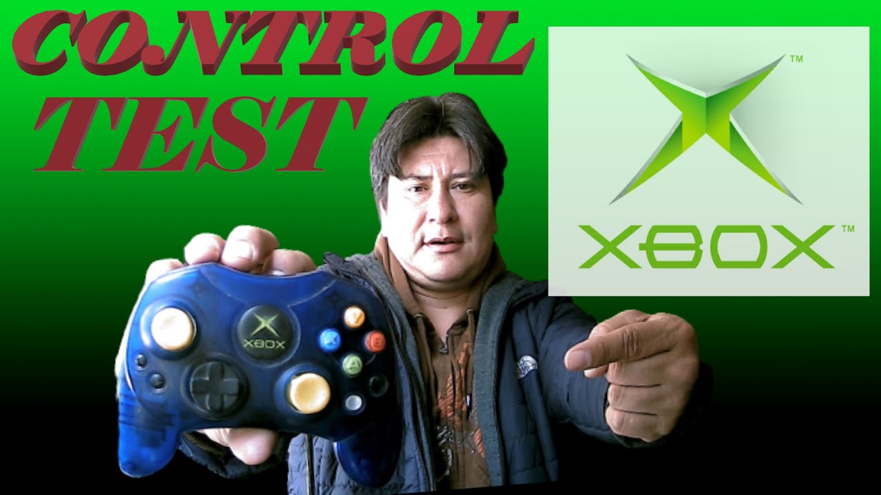 test control XBOX CLASICA - YouTube
