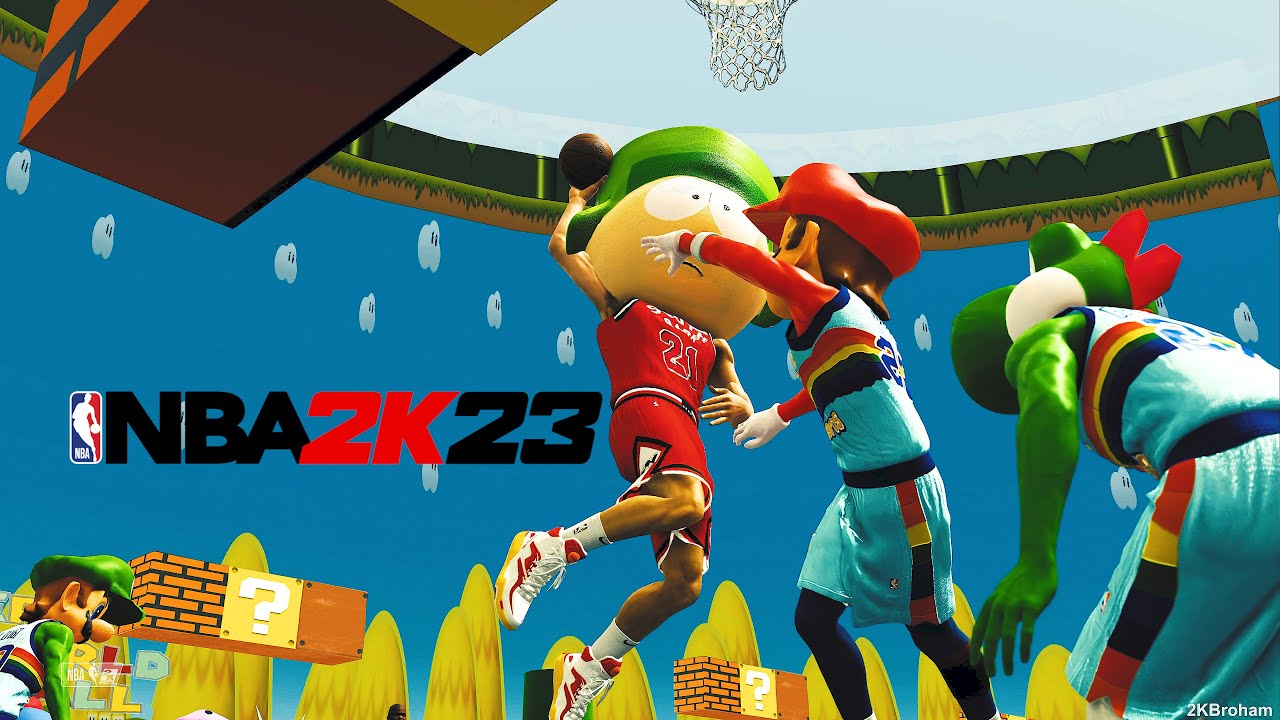NBA 2K23 Mario, South Park, and Dragon Ball Z!!! - YouTube