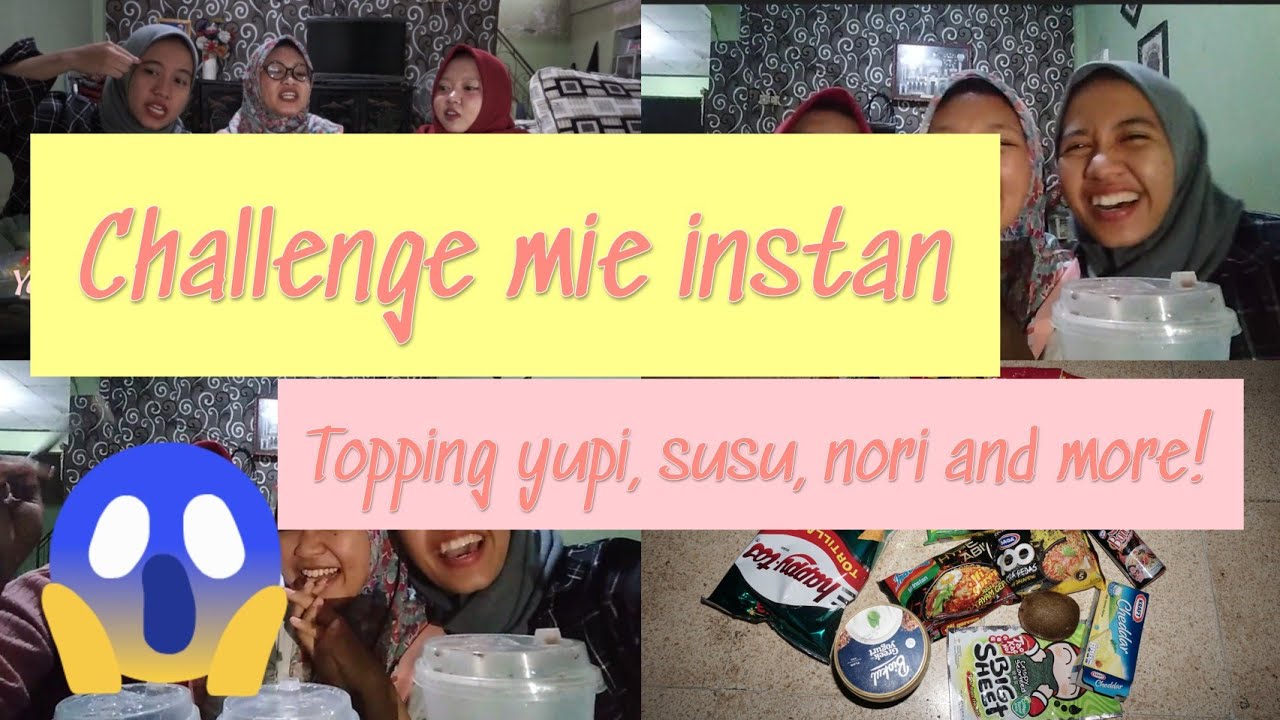 CHALLENGE INDOMIE!!! - YouTube