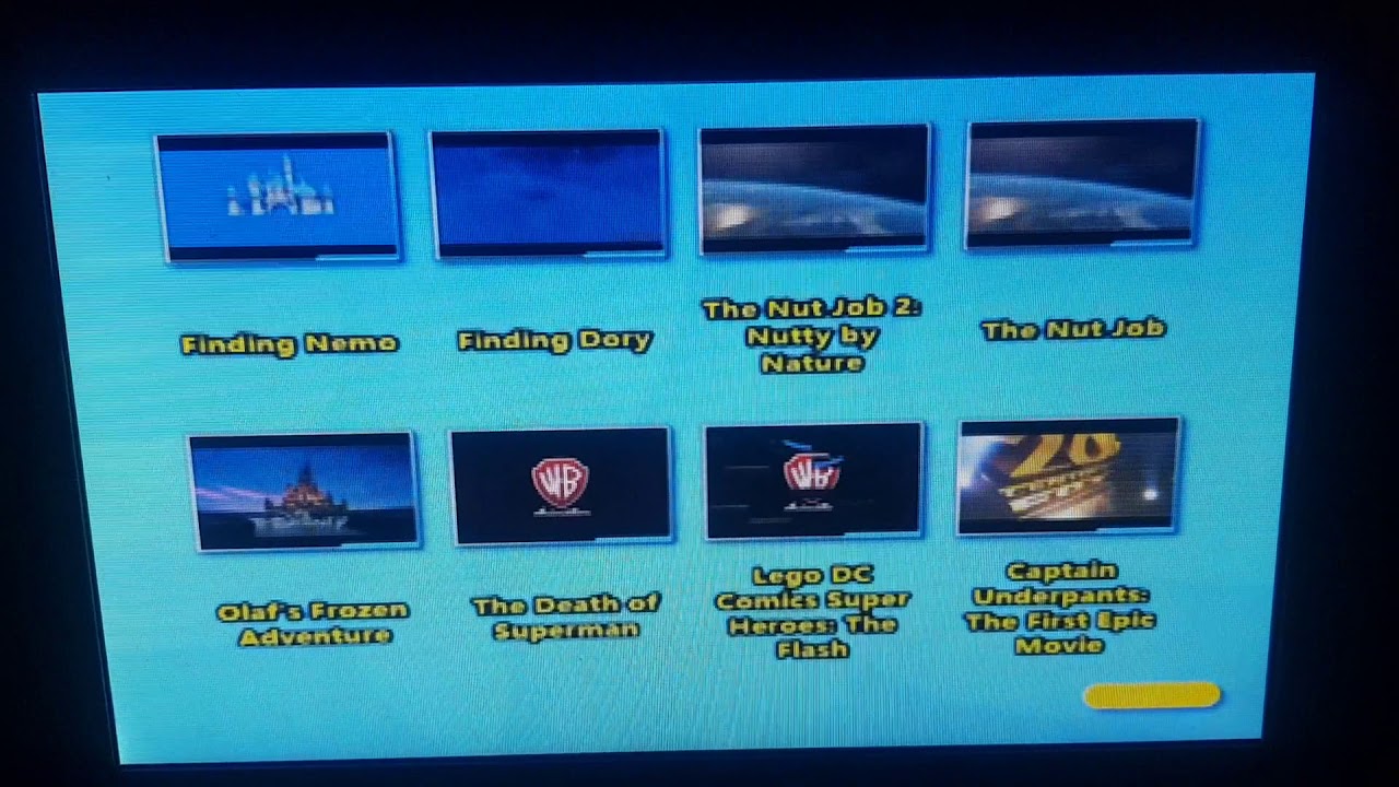 Captain Underpants The First Epic Movie Finding Dory 1-2 The Nut Job 1 ...