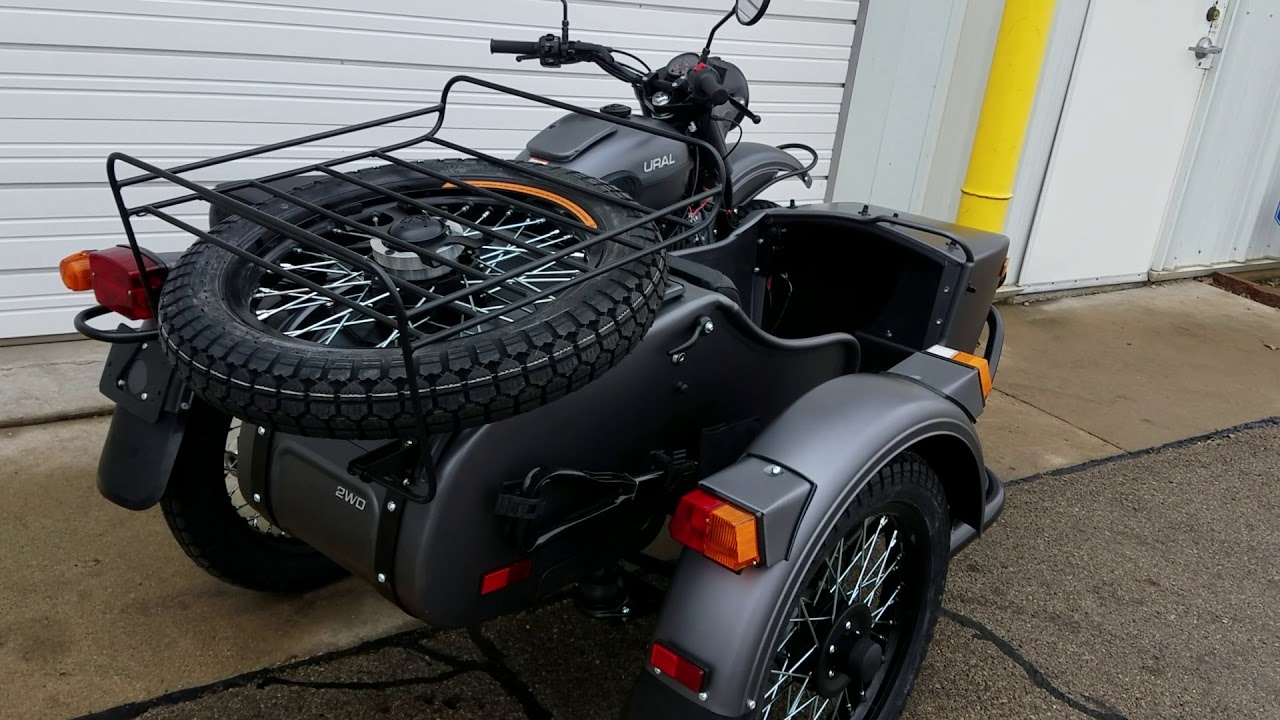 2018 Ural GearUp Motorcycle in Slate Grey - YouTube