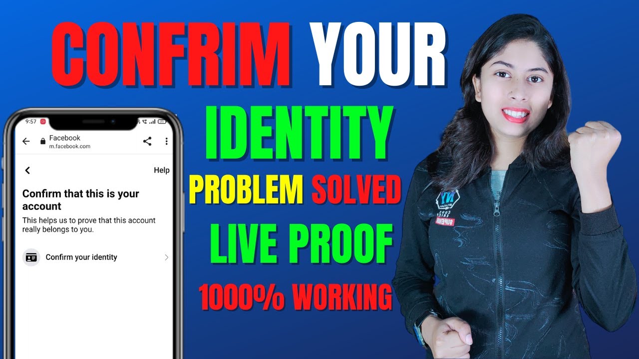 Confirm Your Identity Facebook Problem Solved || Facebook Confirm Your ...