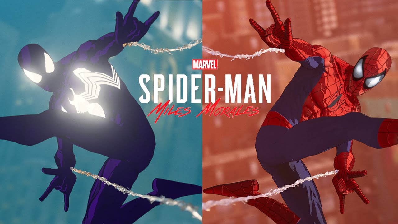 Ultimate Spider-Man Symbiote Transformation - Spider-Man Miles Morales ...