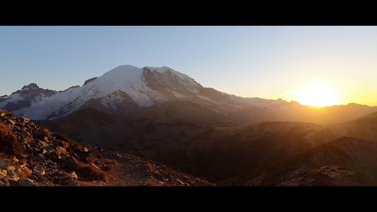 Mount Rainier National Park | Hike to Fremont Lookout at sunset! - YouTube
