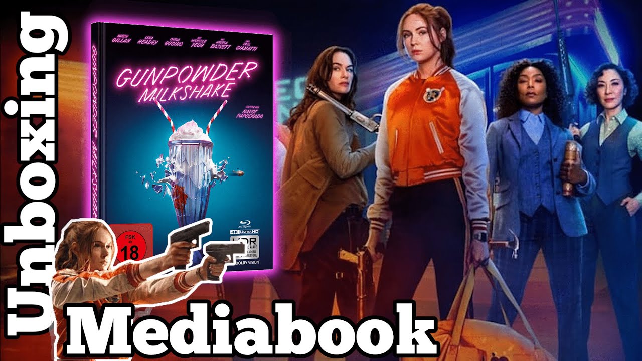 Gunpowder Milkshake | 4K Mediabook | Unboxing | Koch films - YouTube